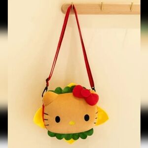 Hello Kitty | Bags | Hello Kitty Cheeseburger Crossbody Zipper Bag Nwot ...